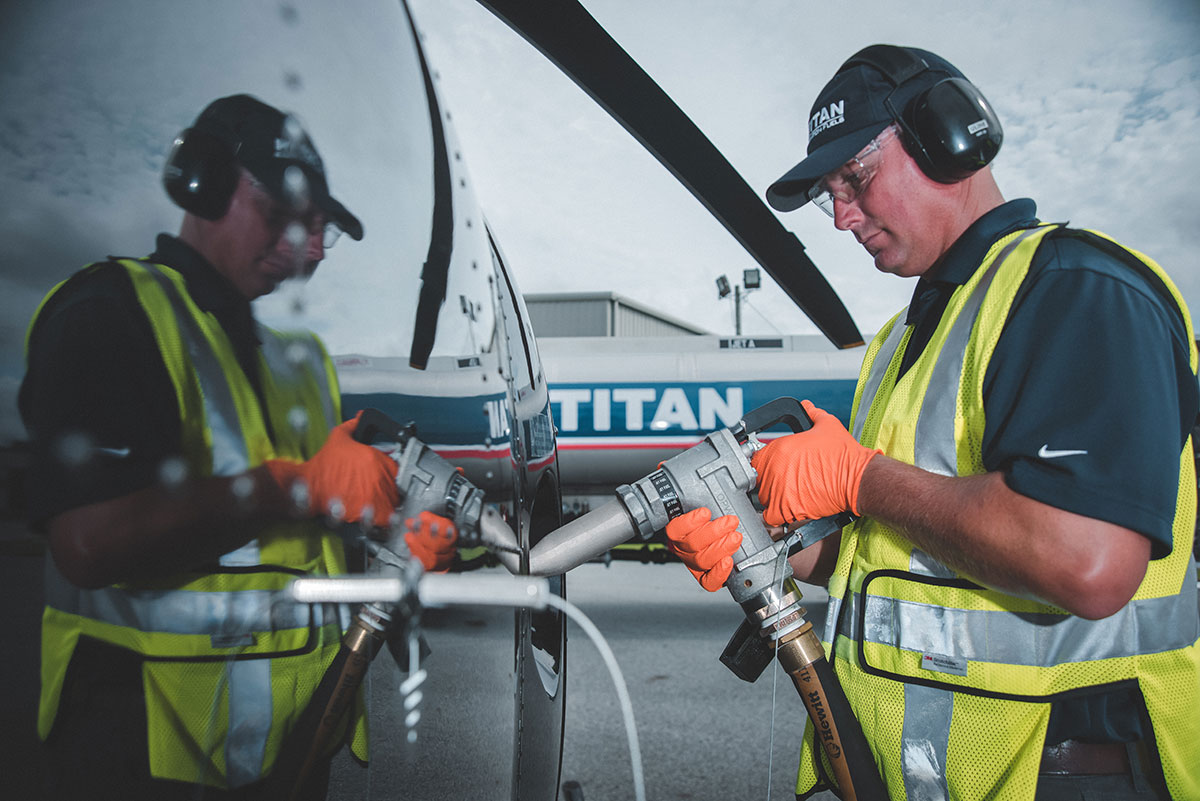 Sustainability | Carbon Reduction Goals | TITAN Aviation Fuels