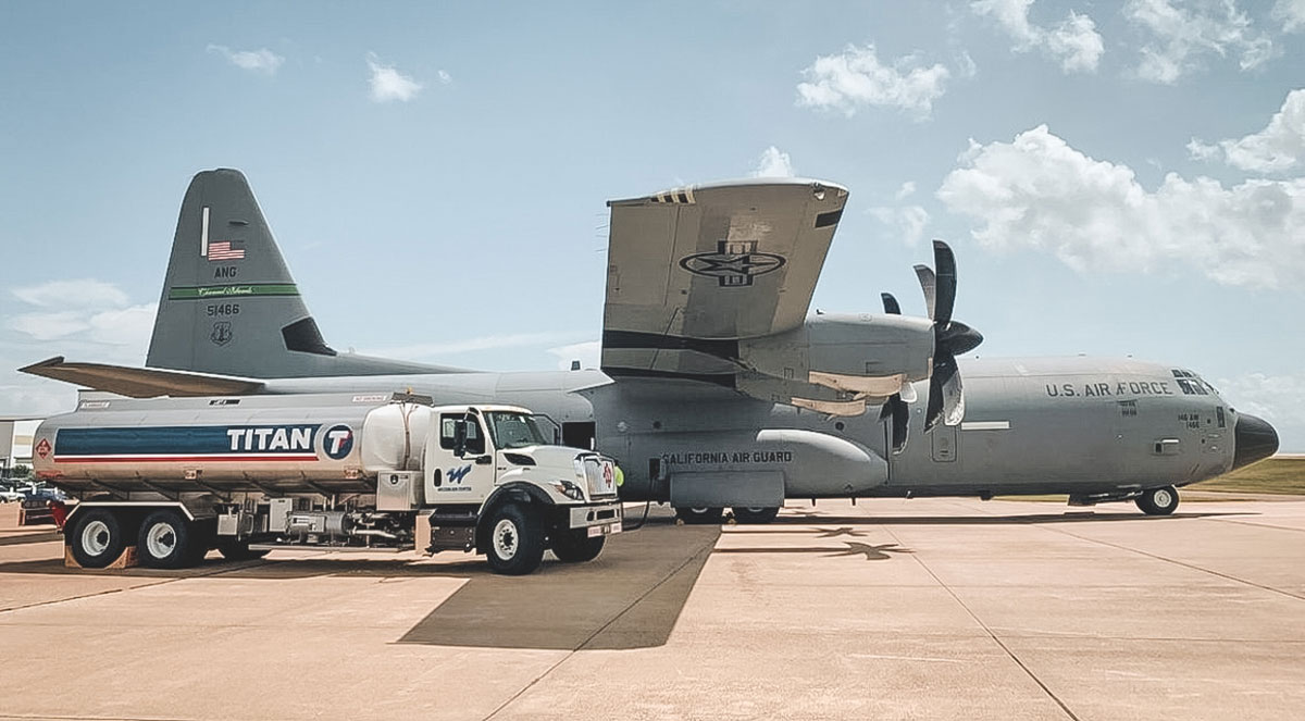 Government & Military Solutions | Bulk Fuel Supply | TITAN Aviation Fuels